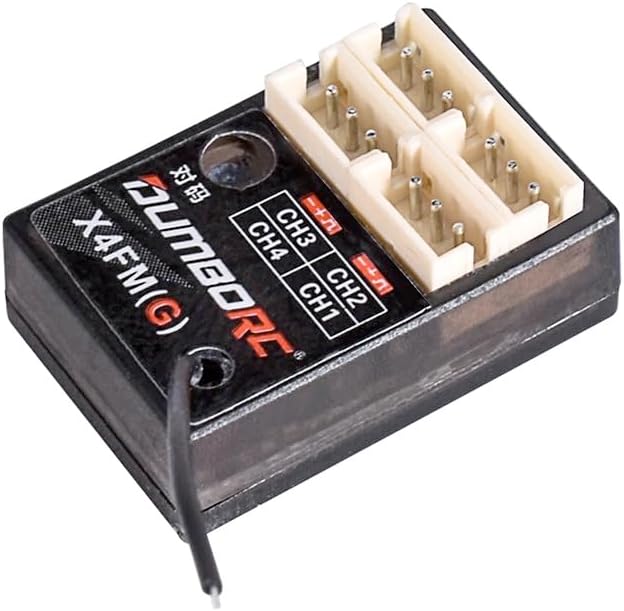 DUMBORC Micro Receiver X4FMG with Gyro – Direct RC