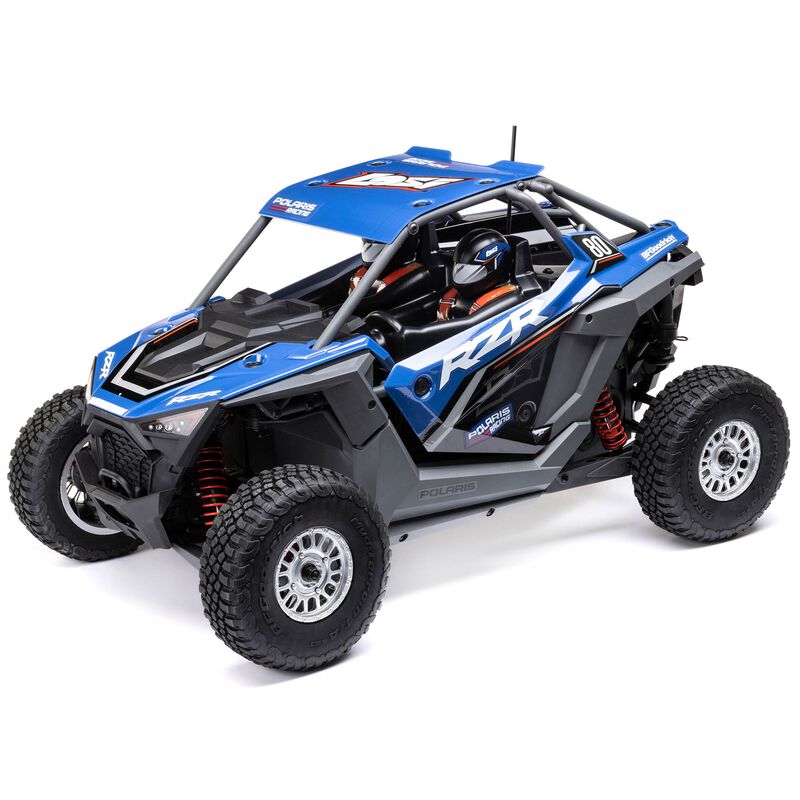 Losi 1/10 RZR Rey Polaris 3S 4X4 RTR Brushless Side by Side - Blue ...