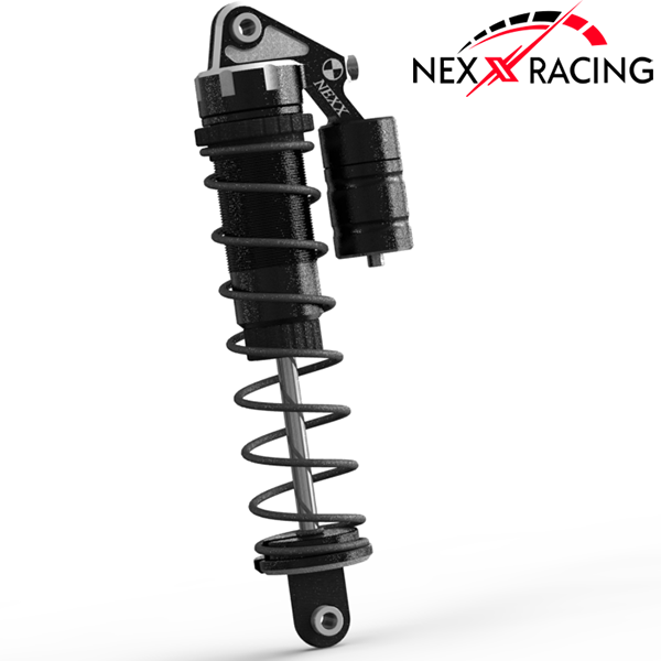Nexx Racing Reservoir Shocks (4pcs) for Traxxas 1/10 Jato - Black ...