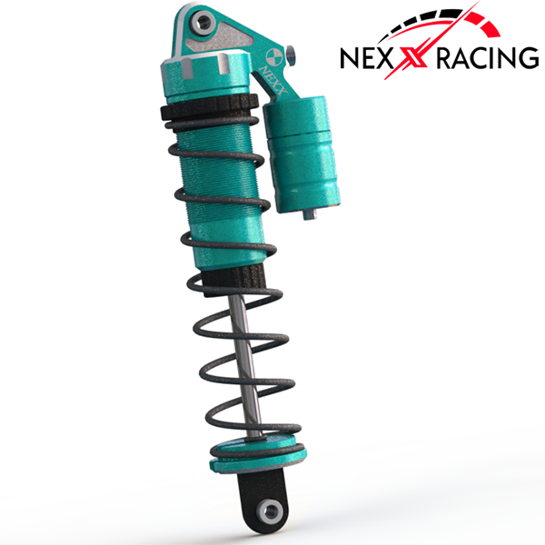Nexx Racing Reservoir Shocks (4pcs) for Traxxas 1/10 Jato - Turquoise ...