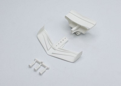 Reflex Racing FX28 Wing and Post Set - White – Direct RC
