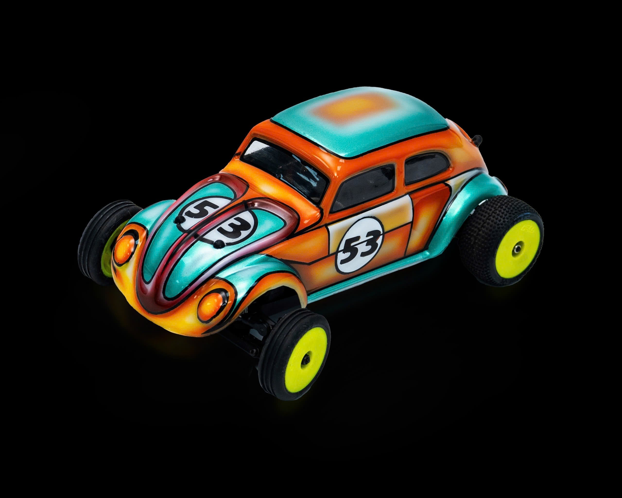 RADIANZ Micro-B Rabitto Airbrush Lexan Body - Monkey – Direct RC
