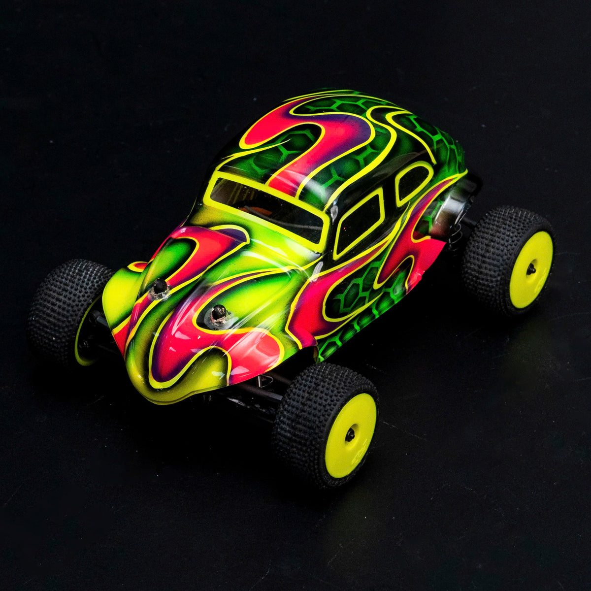 RADIANZ Micro-T Rabitto Airbrush Lexan Body – Kraken – Direct RC